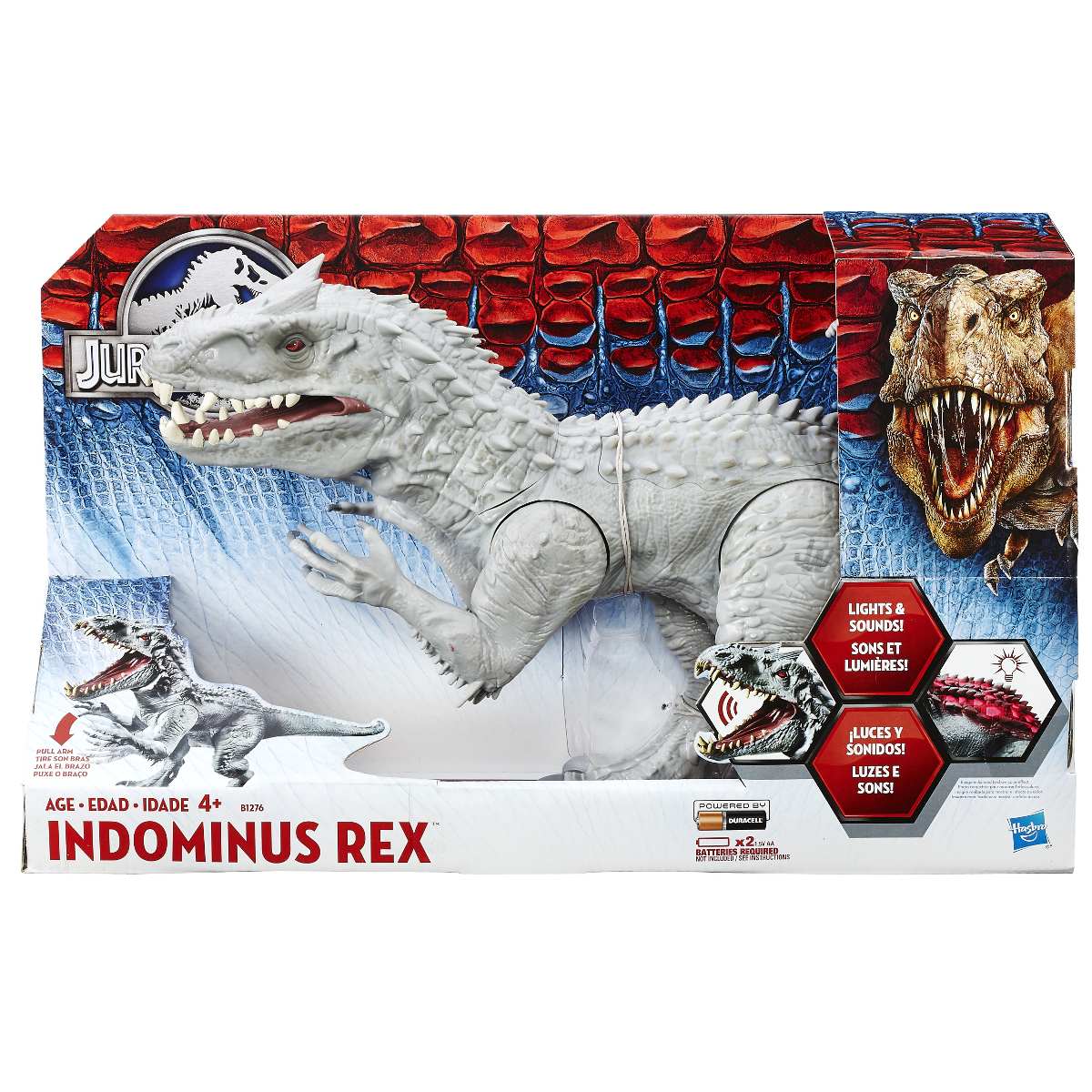 Jurassic World Indominus T Rex Eletrônico Muda Cor Hasbro R 25880 Em Mercado Livre
