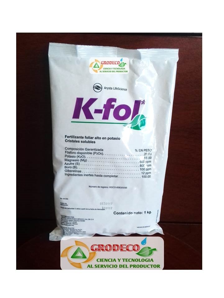 Kfol Fertilizante Foliar Fosforo Y Potasio 135 00 En Mercado Libre
