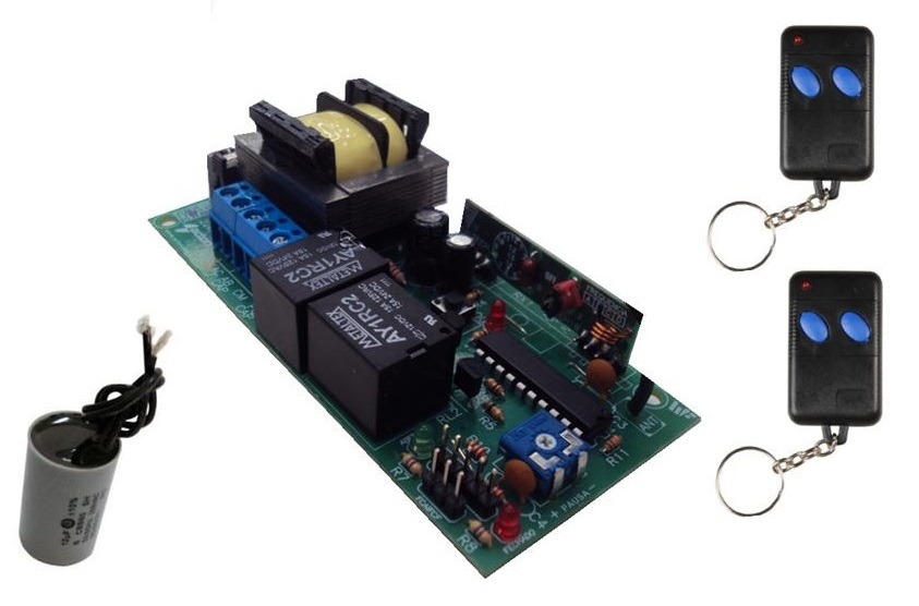 Kit Central Placa De Comando Portão Automático Garen - R$ 98,90 em ... Kit Central Placa De Comando Portão Automático Garen - R$ 98,90 em ...