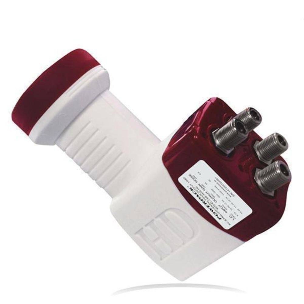 Kit Com 2 Lnb 4 Saidas Quadruplo Full Hd Universal Banda Ku R 125 00