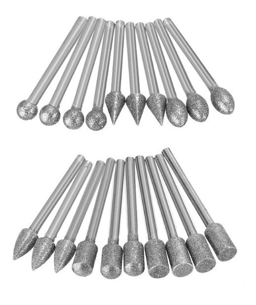 Kit De Brocas Punta Diamante Grabado Con Dremel (20 Piezas) - $ 226.50 ... Kit De Brocas Punta Diamante Grabado Con Dremel (20 Piezas) - $ 226.50 ...
