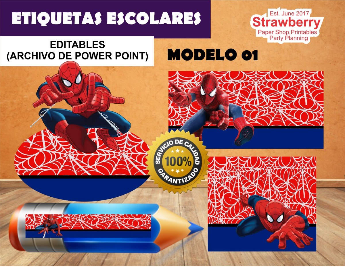 Kit De Etiquetas Escolares Hombre Araña Spiderman 04 - $ 20.00 en ... Kit De Etiquetas Escolares Hombre Araña Spiderman 04 - $ 20.00 en ...