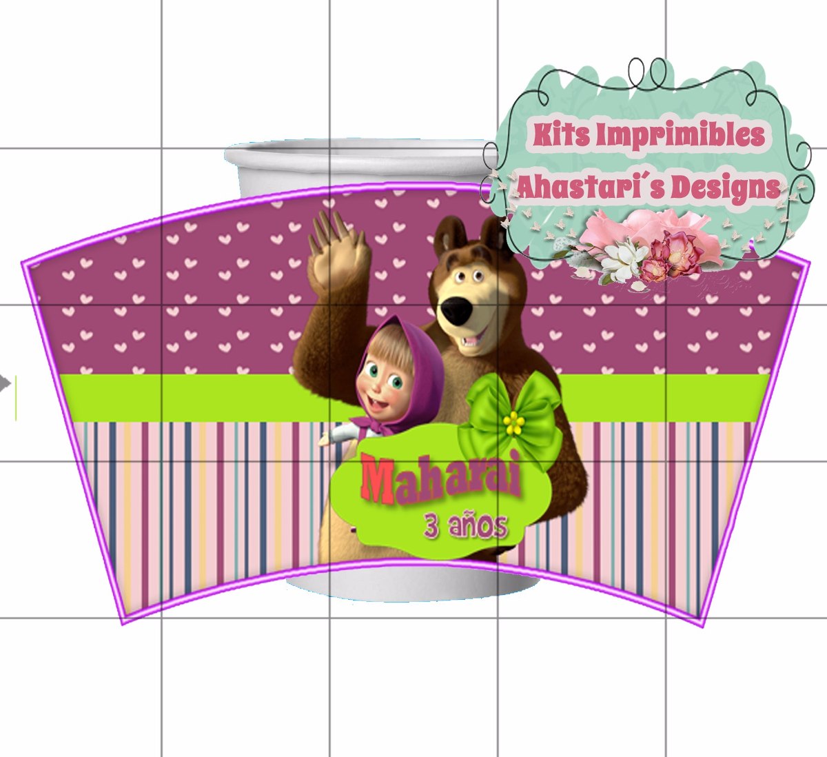 Kit Imprimible Masha Y El Oso Masha Y El Oso Kit Imprimible Sexiz Pix