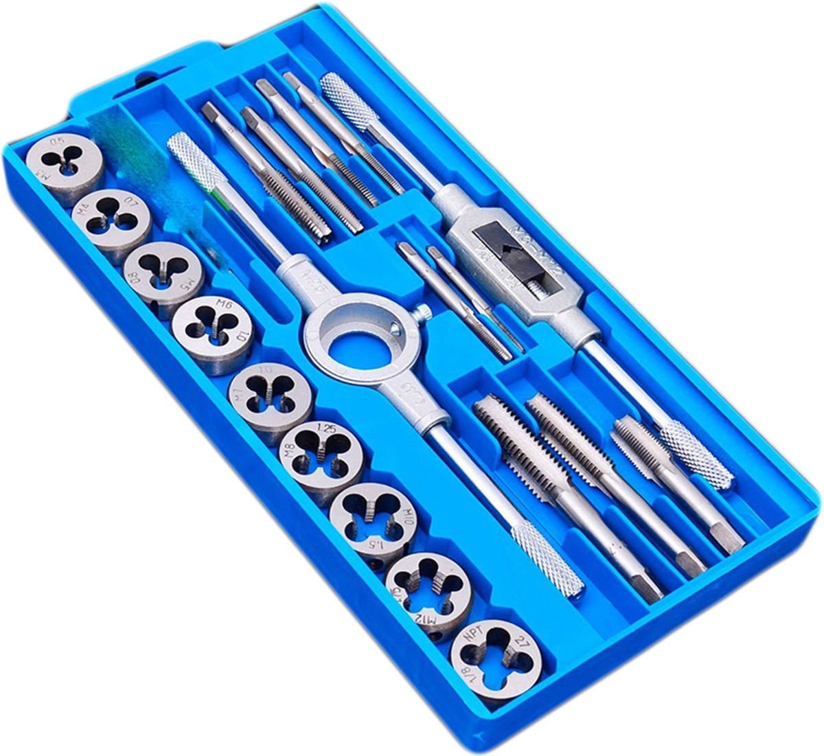 Kit Juego De Tarrajas Y Machuelos X 20 Pc En Pulgada - $ 70.000 en ...