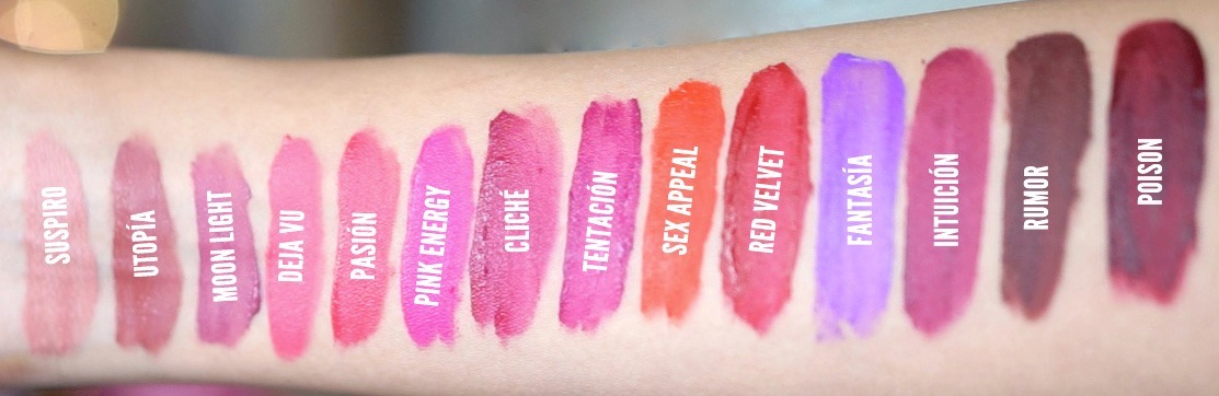 Labiales Tinta Mate Bissú 10 Piezas Mayoreo Envio Gratis 629 00