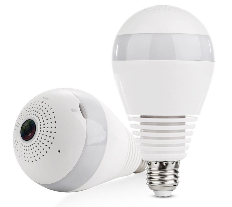 Lampada Camera Ip Led Wifi Hd Panorâmica 360º Espião Celular - R$ 110 ... Lampada Camera Ip Led Wifi Hd Panorâmica 360º Espião Celular - R$ 110 ...