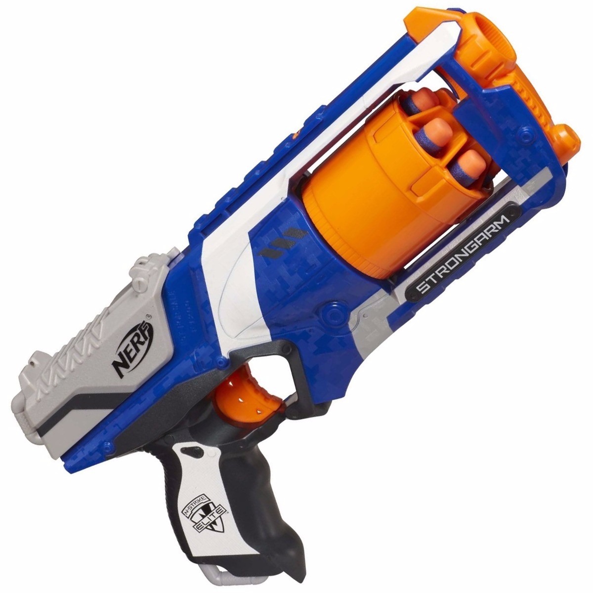 Lançador Nerf N-strike Elite - Strongarm - Hasbro - R$ 98,90 em Mercado ... Lançador Nerf N-strike Elite - Strongarm - Hasbro - R$ 98,90 em Mercado ...