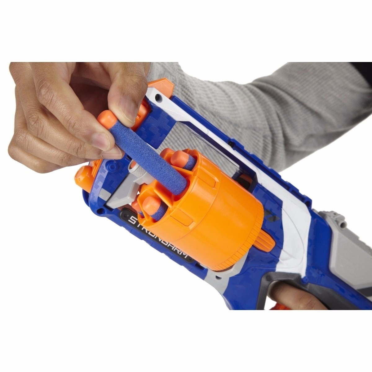 Lançador Nerf N-strike Elite - Strongarm - Hasbro - R$ 98,90 em Mercado ... Lançador Nerf N-strike Elite - Strongarm - Hasbro - R$ 98,90 em Mercado ...