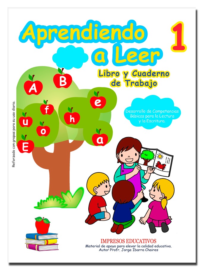 Libro Aprendiendo A Leer 1 Para Primaria Y Preescolar 7500 En Mercado Libre