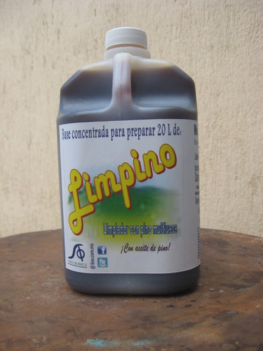Limpiador De Pino Concentrado Base 1 Litro Prepara 20 Litros - $ 340.50 ... Limpiador De Pino Concentrado Base 1 Litro Prepara 20 Litros - $ 340.50 ...