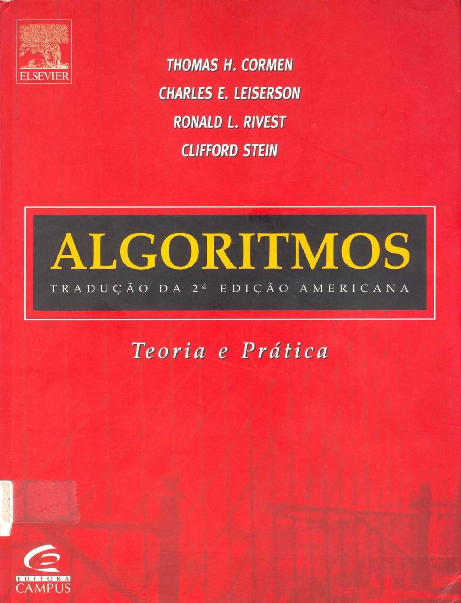 Livro Algoritmos Teoria E Prática 2ª Edição - Cormen - R$ 330,00 em ... Livro Algoritmos Teoria E Prática 2ª Edição - Cormen - R$ 330,00 em ...