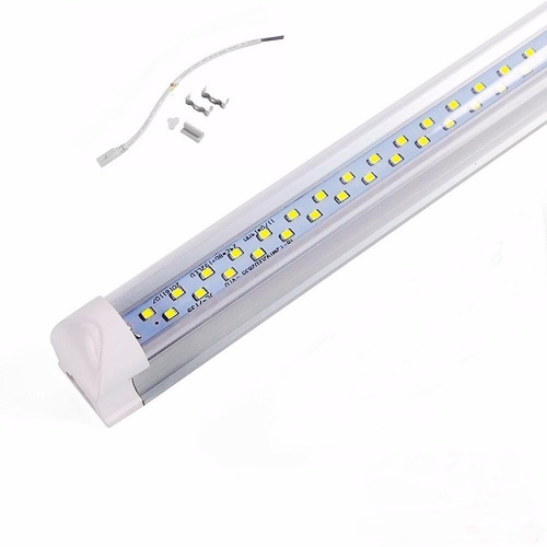 Lote 4 Lámpara 24w Doble Tira Led Canaleta Aluminio Tubo T8 - $ 447.00 ... Lote 4 Lámpara 24w Doble Tira Led Canaleta Aluminio Tubo T8 - $ 447.00 ...