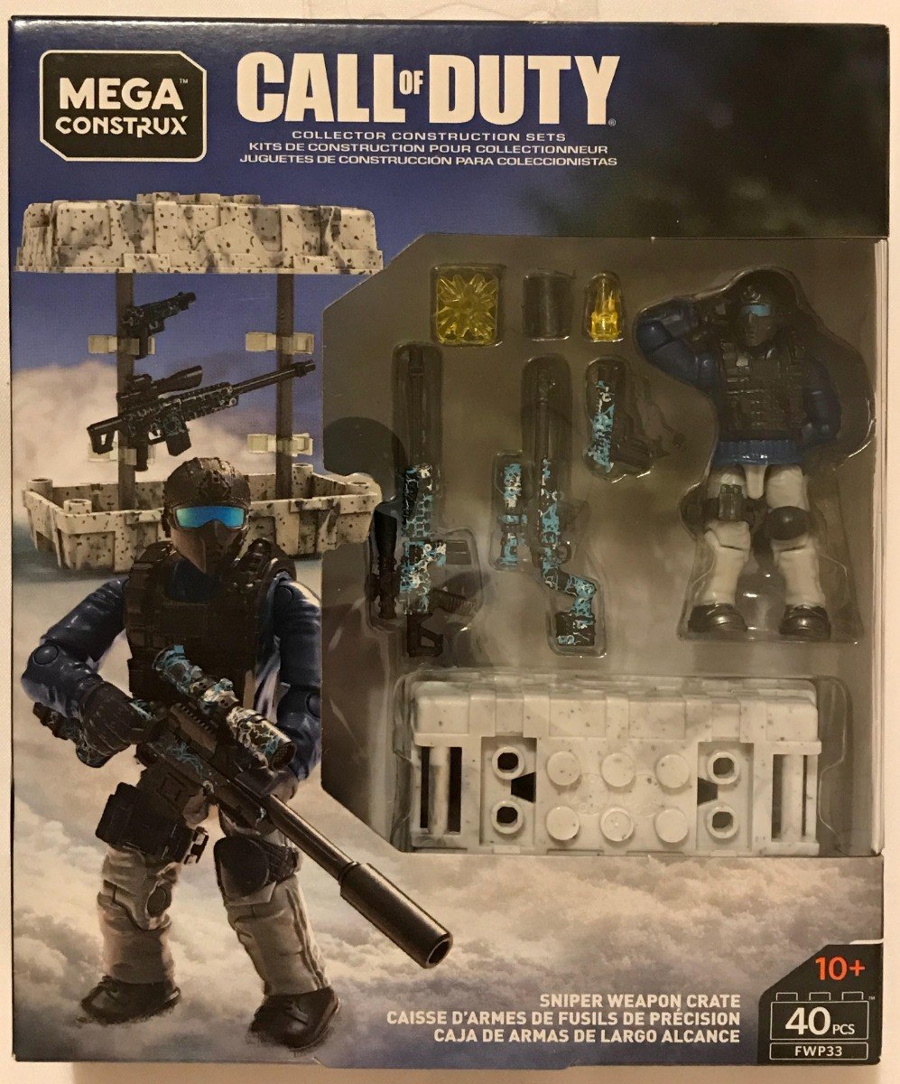 Mega Construx Call Of Duty Sniper Weapon Crate Fwp33 Nuevo - $ 350.00 ...