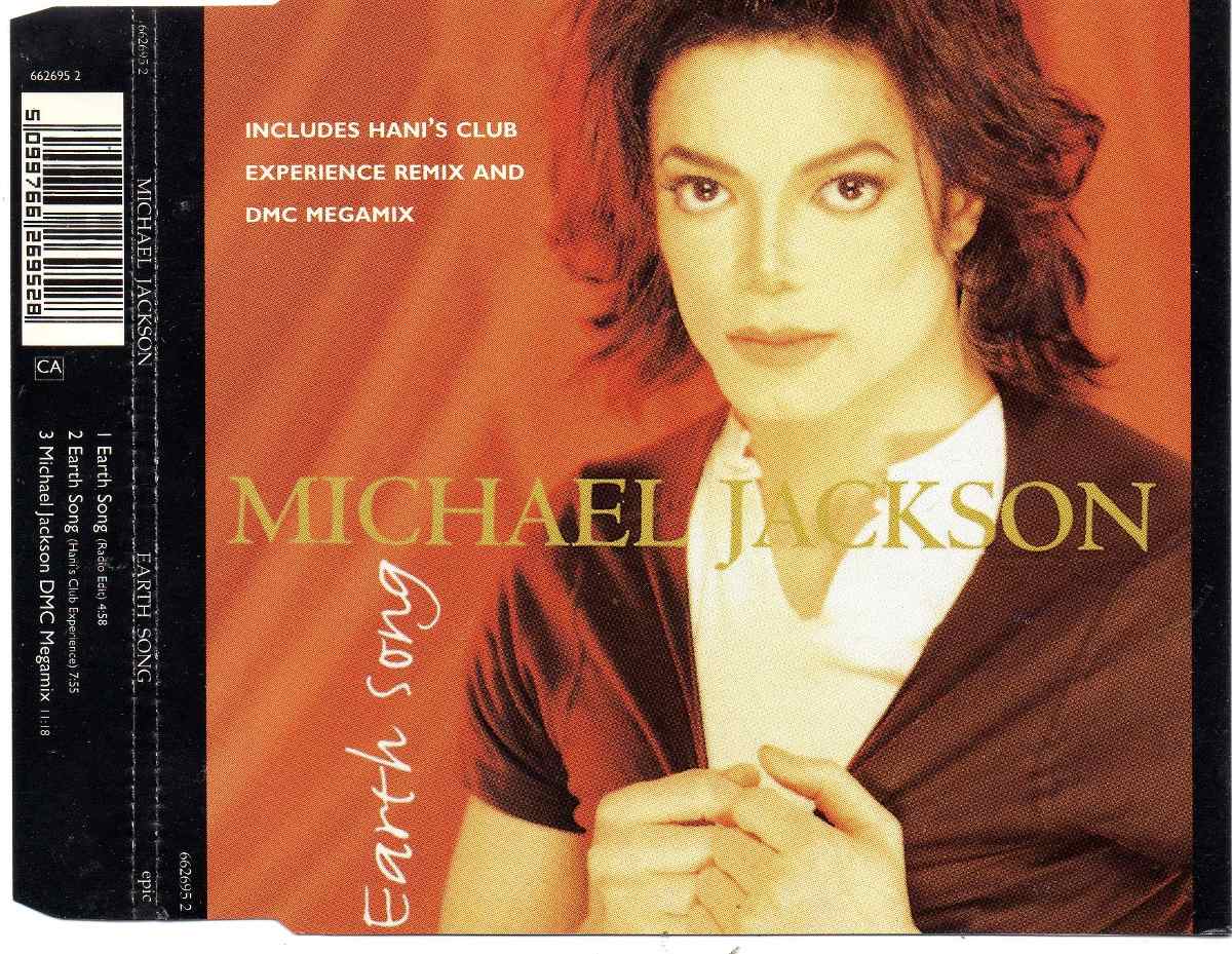 Michael Jackson Earth Song Dmc Megamix Cd Single R 4499 Em Mercado Livre