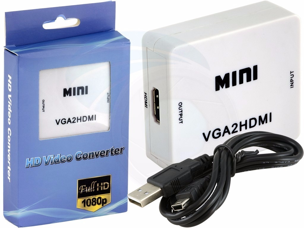Mini Conversor Hd Vídeo Vga X Hdmi Vga2hdmi ( Vga Para Hdmi) - R$ 42,00 ... Mini Conversor Hd Vídeo Vga X Hdmi Vga2hdmi ( Vga Para Hdmi) - R$ 42,00 ...