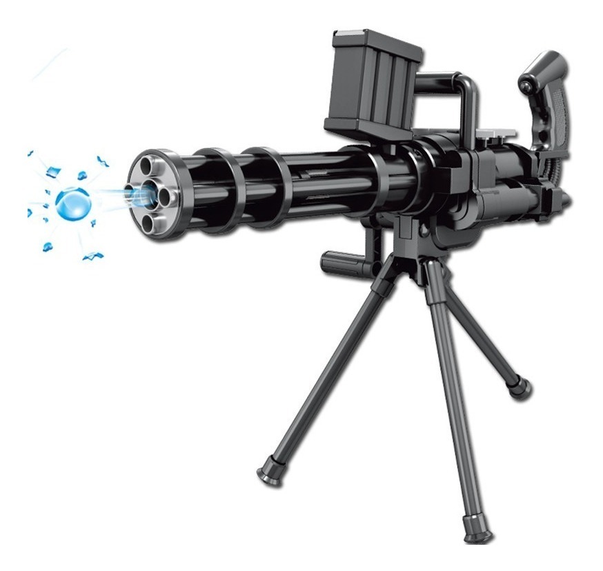 Mini Gun Nerf Airsoft Soft Ball Minigun Arma R 17000 Em Mercado Livre