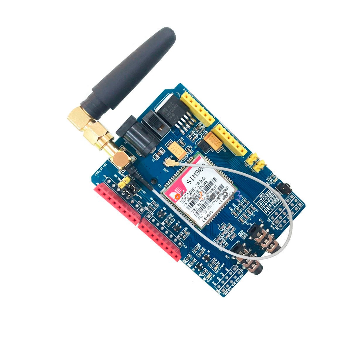 Modulo Gsm Sim900 Gprs Shield Arduino Uno Sim 900 Pic R 109 00 Em