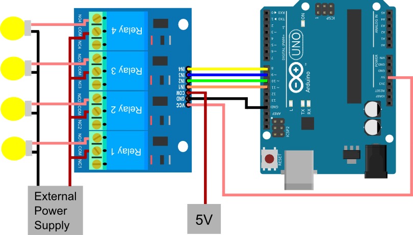 Modulo Rele 4 Canales Relay Arduino 5v Microcontrolad - vrogue.co Modulo Rele 4 Canales Relay Arduino 5v Microcontrolad - vrogue.co