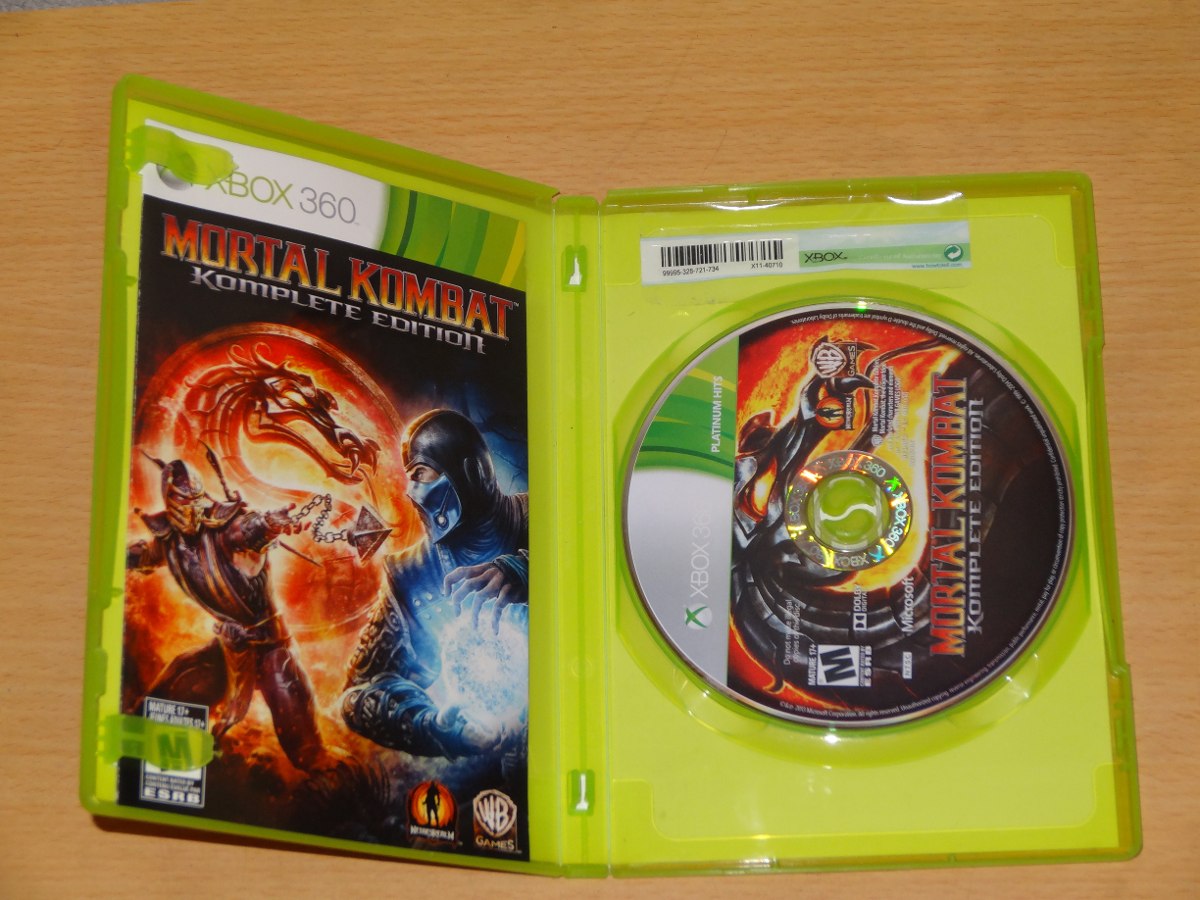 Mortal Kombat Komplete Edition Xbox 360 419 00 En Mercado Libre