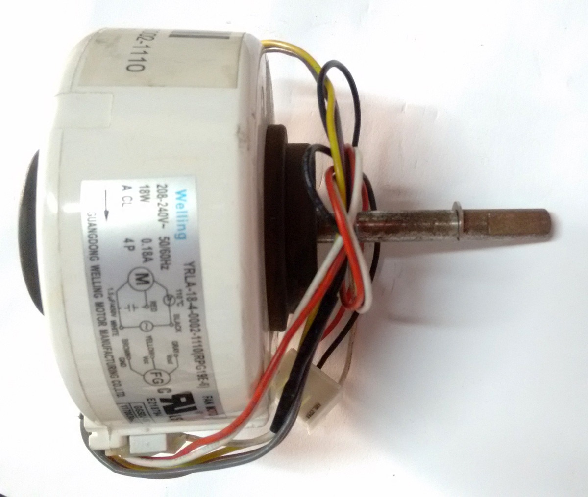 Motor Turbina Unidad Interior Split 18000 Btu 18w 1 395 00 En