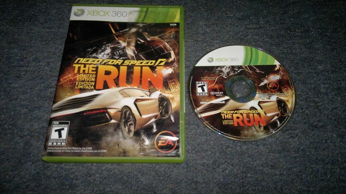 Need For Speed Run Completo Para Xbox 360checalo 30000 En Mercado Libre