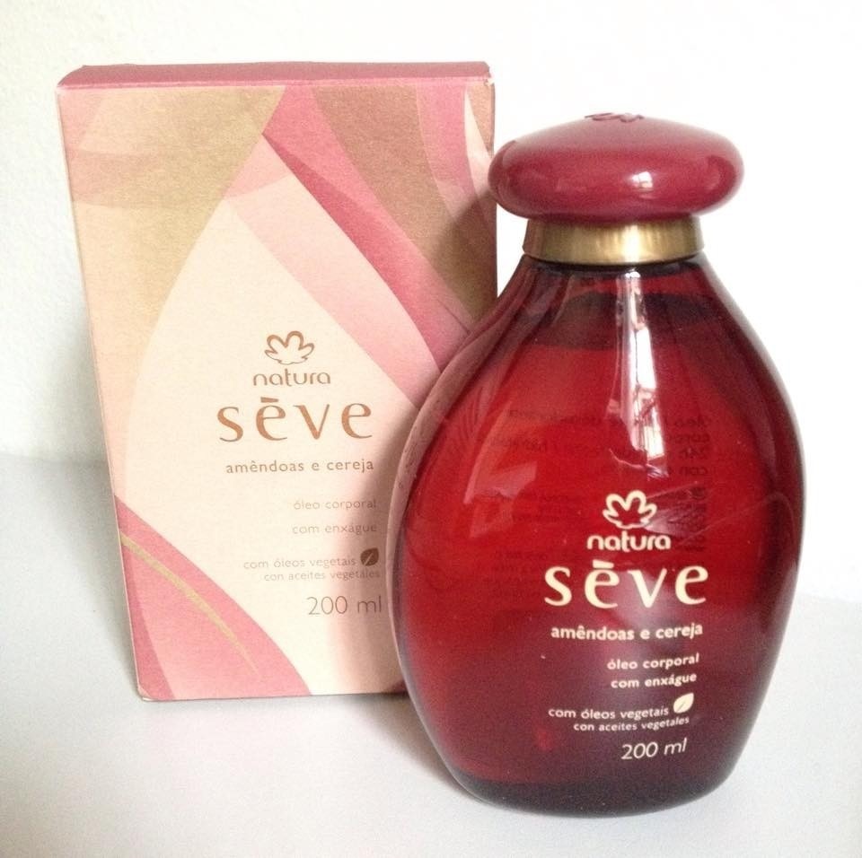Óleo Seve Corporal Natura 200ml Amendoas E Cereja S/ Frete - R$ 55,88 ... Óleo Seve Corporal Natura 200ml Amendoas E Cereja S/ Frete - R$ 55,88 ...