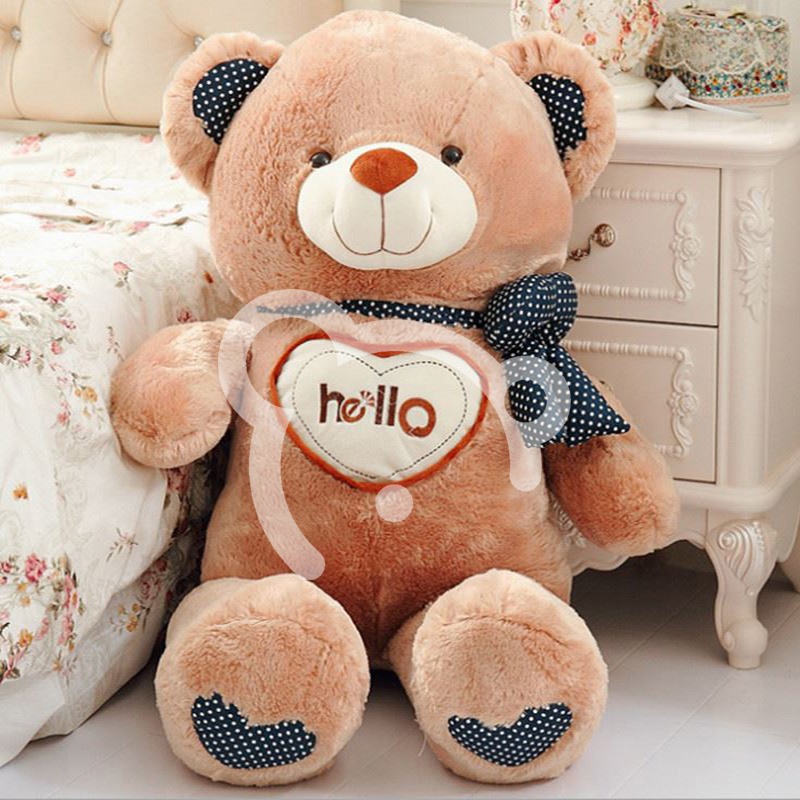 Oso Peluche 1 10 Metros Grande Gigante Corazón Hello Regal 999 00