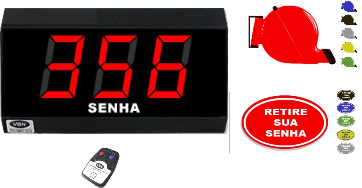 Painel De Senhas 3 Dig. 4 Pol. - R$ 1.199,00 em Mercado Livre Painel De Senhas 3 Dig. 4 Pol. - R$ 1.199,00 em Mercado Livre