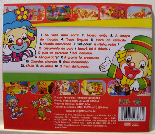 Patati Patatá Os Grandes Sucessos Cd Original Raro R 36 00 Em