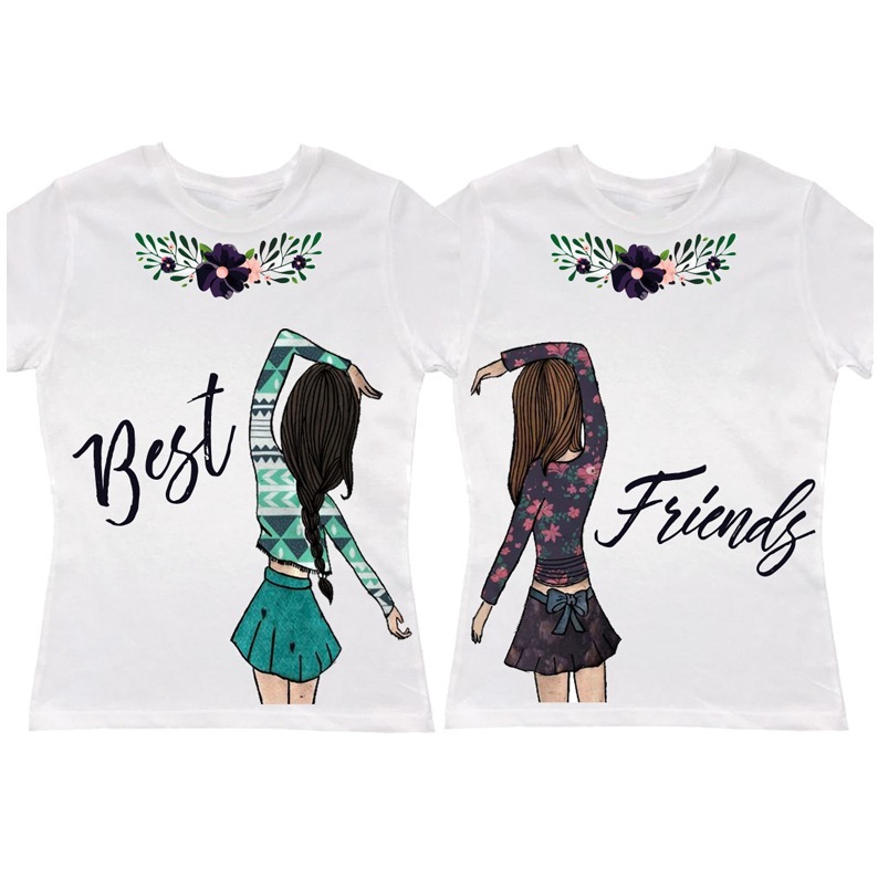 Playeras San Valentin Dia Del Amor Y La Amistad Amigas Amigo 120 00