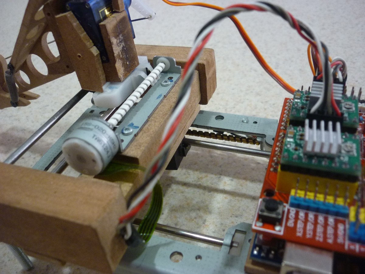 Arduino Based Mini Cnc D Plotter Arduino Cnc Arduino Dvd Drive My Xxx Hot Girl