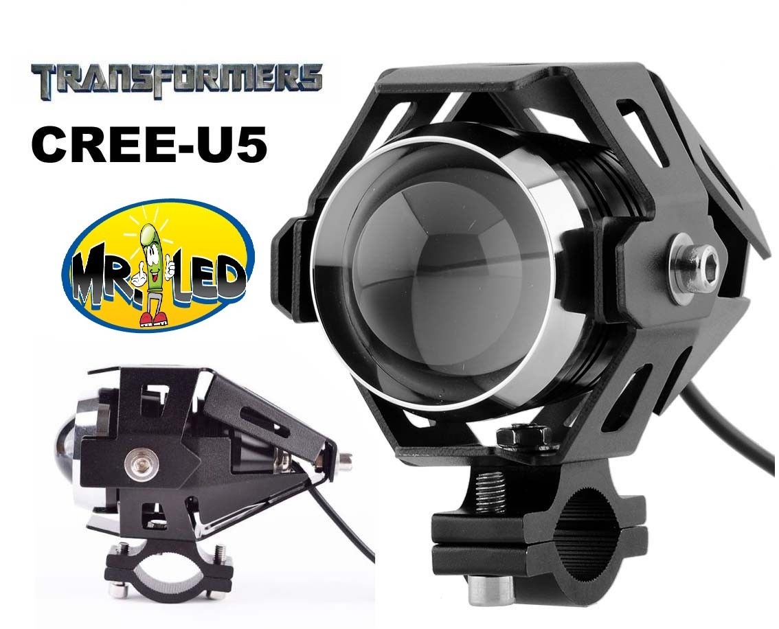 Poderoso Faro Para Motocicleta Universal Led Cree U5 125w - $ 575.00 en ... Poderoso Faro Para Motocicleta Universal Led Cree U5 125w - $ 575.00 en ...