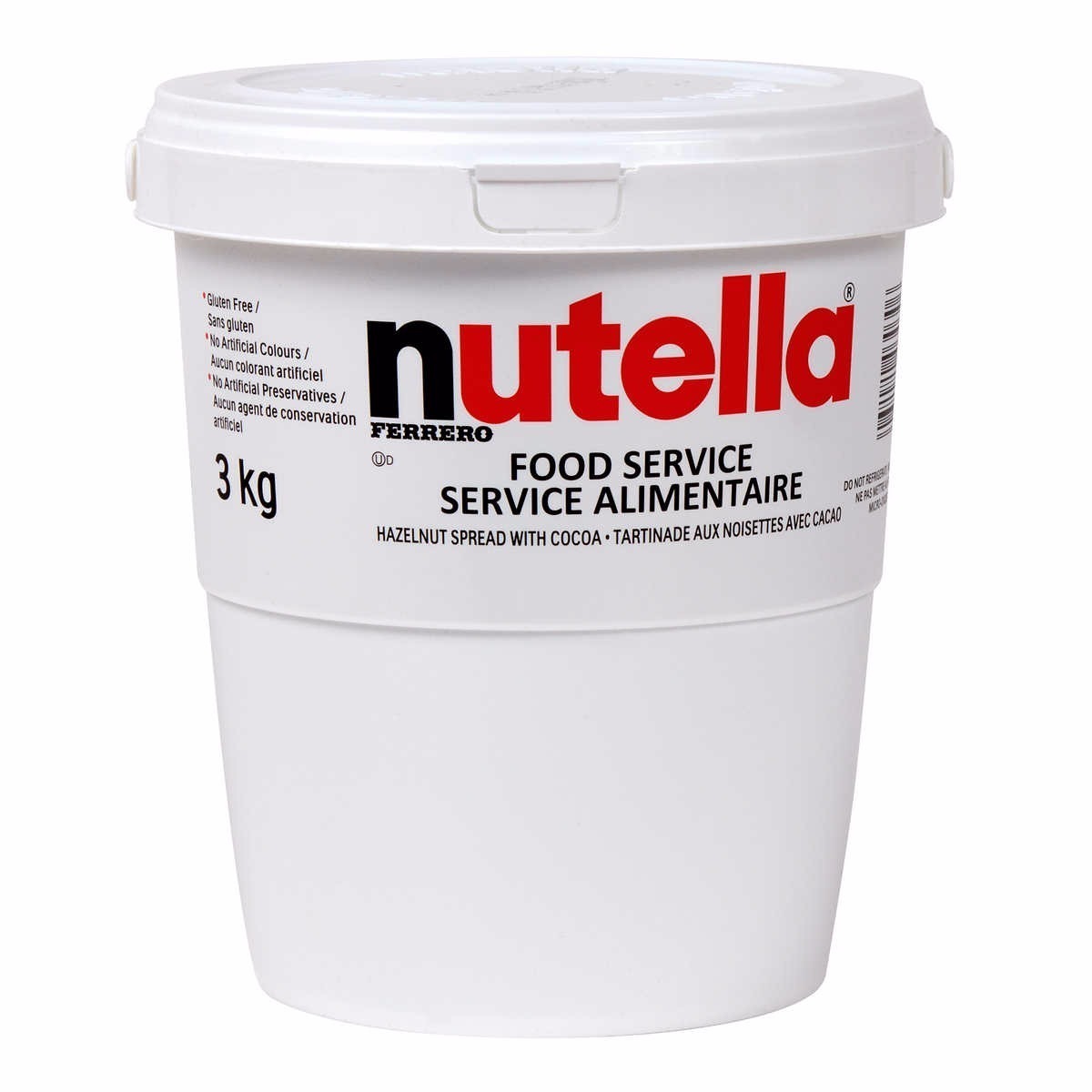 Pote De Nutella 3kg Original Creme De Avelã Frete Grátis R 15397 Em Mercado Livre