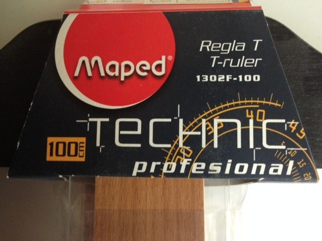 Regla T Profesional De Acrilico Fijo Maped 100cm 300 00 En Mercado