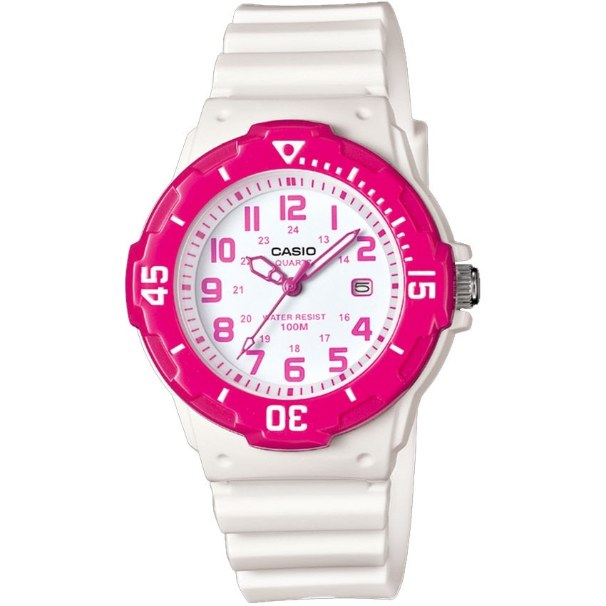 Reloj Deportivo Mujer Casio Lrw-200h-4b - Pulso En Resina - $ 73.500 En