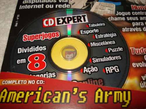 Revista Cd Expert Game 150 Jogos Via Internet - R$ 55,98 em Mercado Livre Revista Cd Expert Game 150 Jogos Via Internet - R$ 55,98 em Mercado Livre