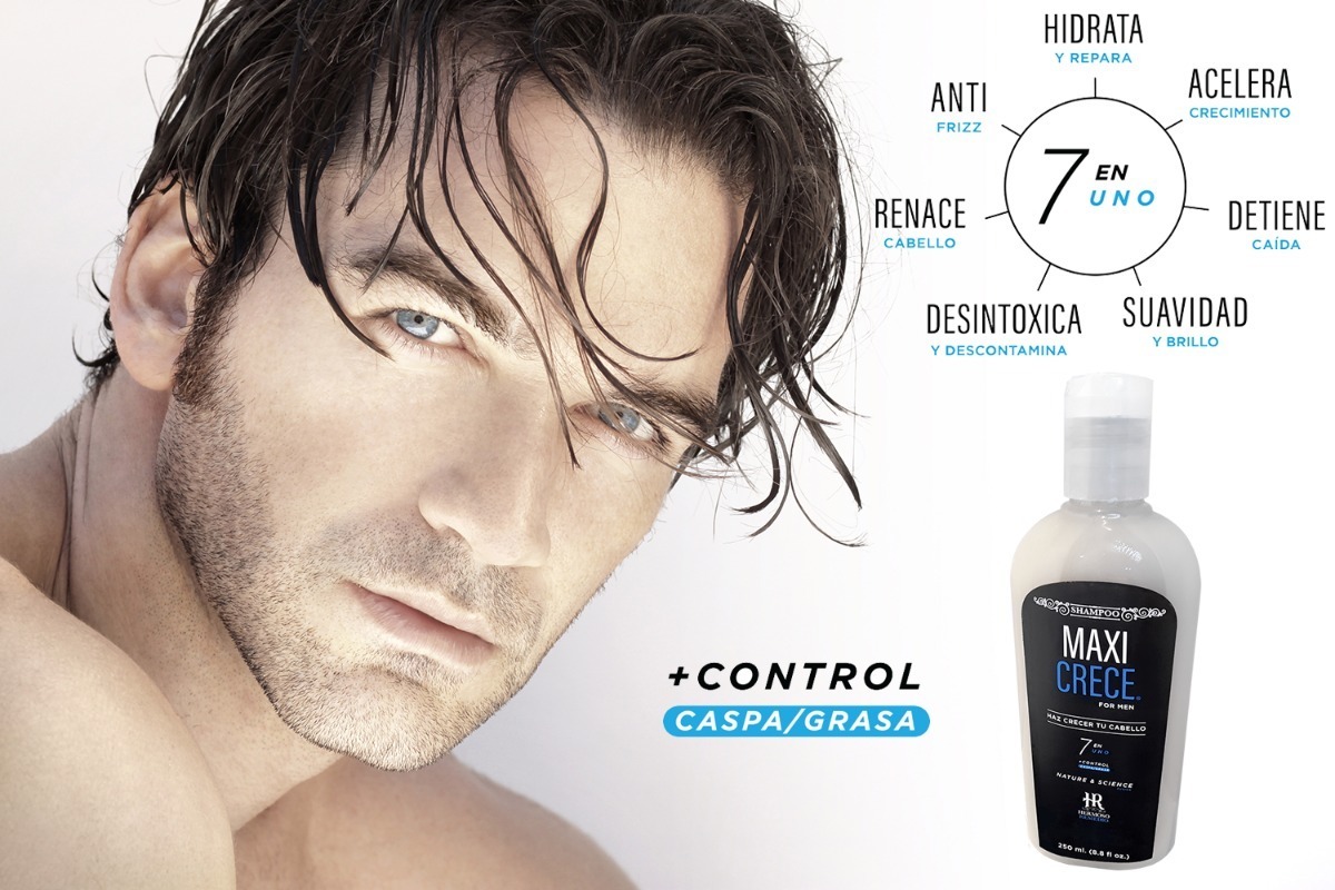 Shampoo Hombre Anti Caída Y Crecimiento De Cabello 7 En 1 199 00 En