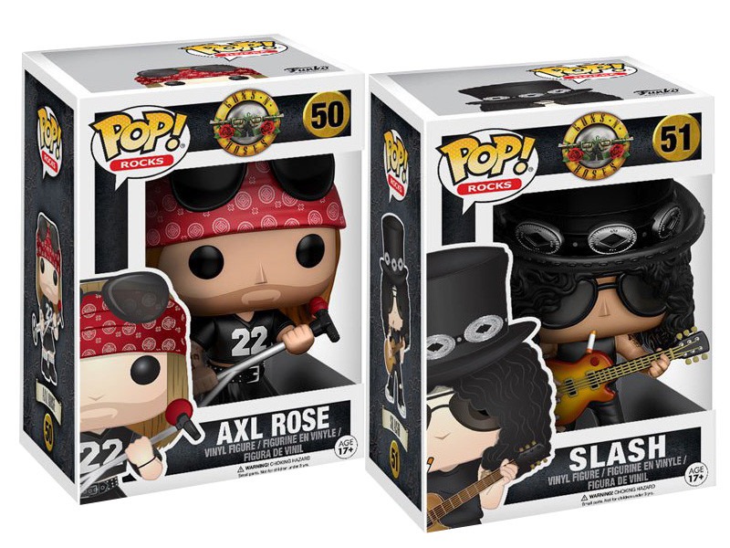 Slash Axl Rose Funko Pop Guns N Roses Rock 99900 En Mercado Libre