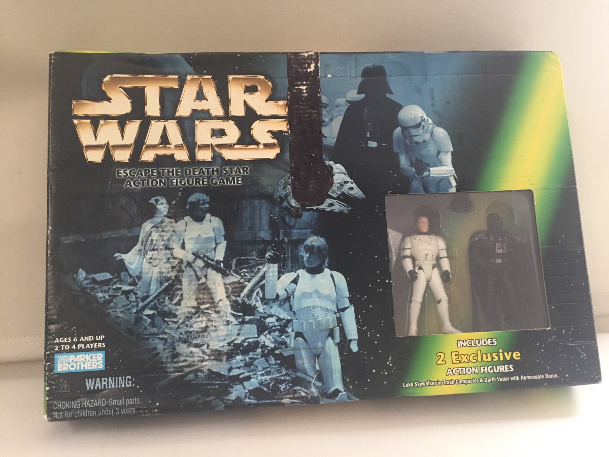 Star Wars Escape The Death Star Action Figure Game - $ 680.00 en ... Star Wars Escape The Death Star Action Figure Game - $ 680.00 en ...