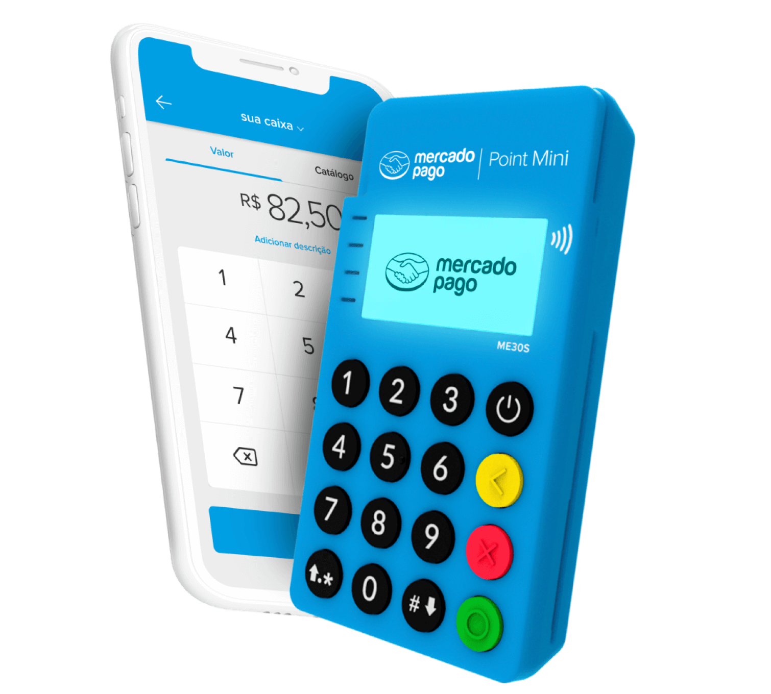 Maquininha de Cartão: Crédito e Débito | Mercado Pago Point Mini ...