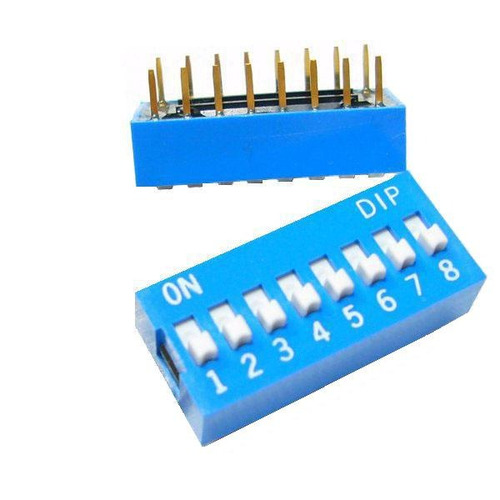 Switch Deslizable 8 Posiciones Dip Switch 2 Piezas 23 00 En