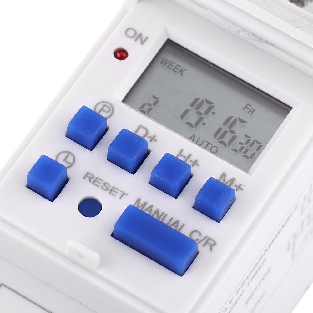 Interruptor Horario Digital Timer Semanal Programable A Mercado Libre