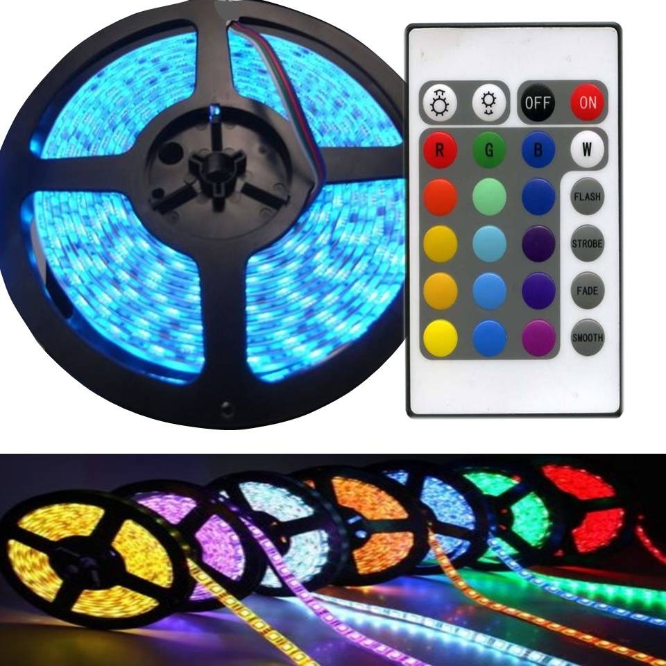 Tira Led Rgb 5050 Rollo Led + Eliminador Luces Led Anuncios - $ 549.00 ... Tira Led Rgb 5050 Rollo Led + Eliminador Luces Led Anuncios - $ 549.00 ...