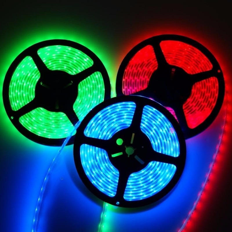 Tira Led Rollo 5050 Rgb Para Exterior 5 Metros Calidad Alta 180 00