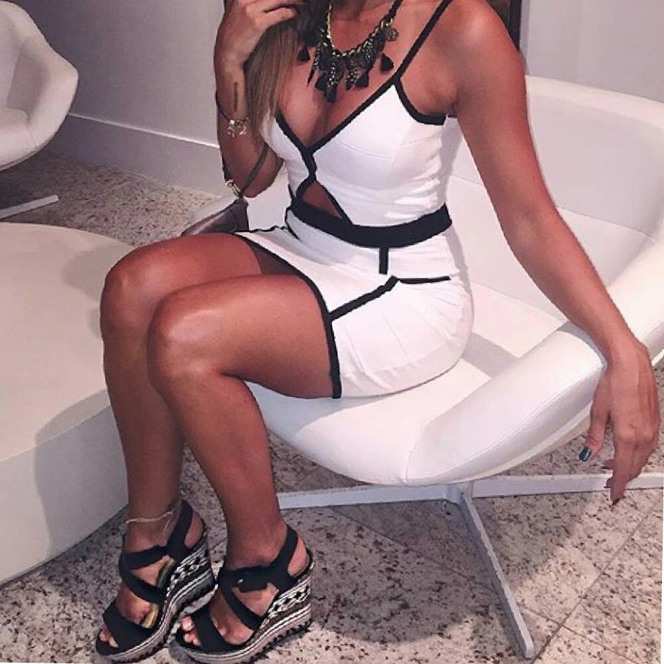Vestido Curto Lindissimo Sexy Estilo Panicat Moda 2016 R 69 90 Em